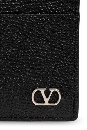 Valentino Garavani Leather Cardholder With Logo