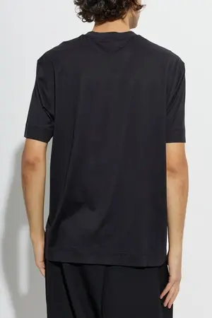 Emporio Armani T-shirt With A Raised Logo