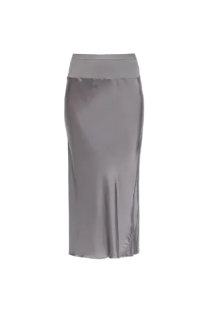 Rick Owens Skirt With Elastic Waistband - Grey