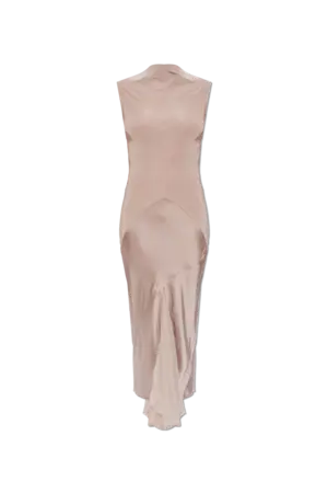 Rick Owens Dress Made From Combined Fabrics - Pink