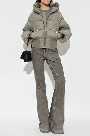 Rick Owens Puffer Jacket With Hood