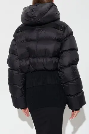 Rick Owens Quilted Jacket With Hood