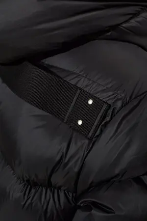Rick Owens Quilted Jacket With Hood