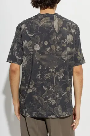 Emporio Armani T-shirt With Floral Motif