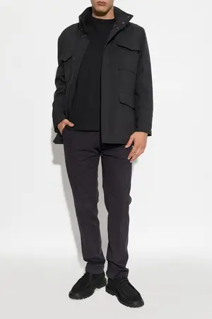 Brioni T-shirt With Embroidered Logo