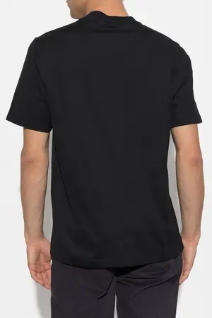 Brioni T-shirt With Embroidered Logo