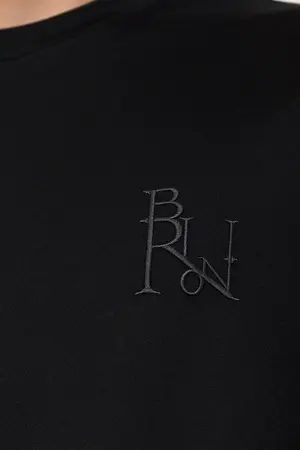 Brioni T-shirt With Embroidered Logo