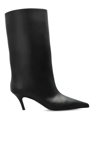 Amina Muaddi Fiona’ Heeled Boots - Black