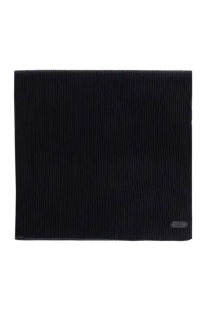 Brioni Wool Scarf - Navy Blue