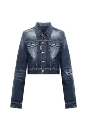 Dsquared2 Denim Jacket - Navy Blue