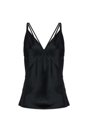 ANINE BING Top 'blanca - Black