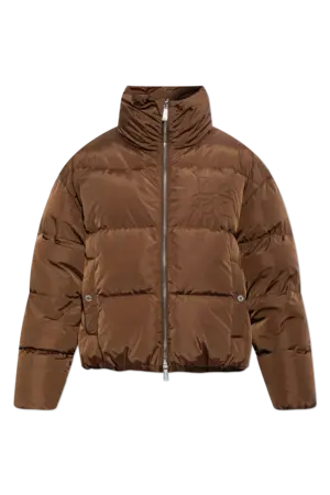 Dsquared2 Quilted Jacket With Stand-up Collar - Brown