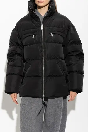 Dsquared2 Quilted Jacket With A Stand-up Collar