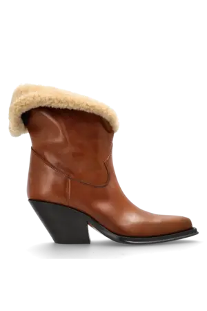 Chloé Azelan’ Heeled Ankle Boots - Brown