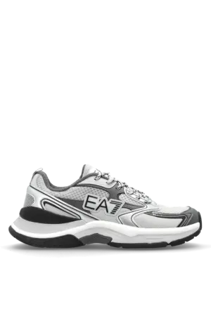 EA7 Sports Shoes With Logo - Grey