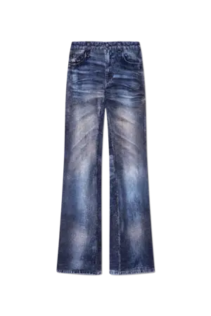AVAVAV Wide-leg Trousers - Navy Blue