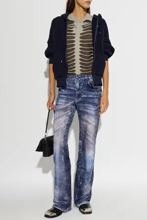 AVAVAV Top With Decorative Slits