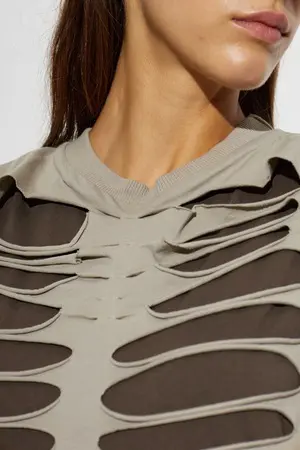 AVAVAV Top With Decorative Slits