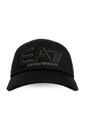 EA7 Cap With Logo - Black