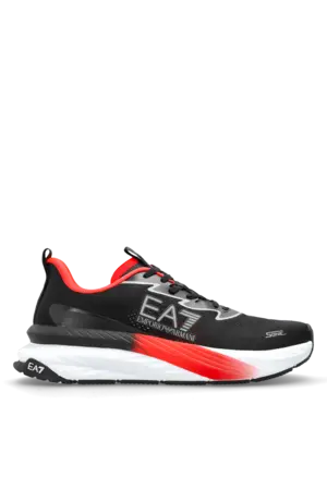 EA7 Sports Shoes With Logo - Black