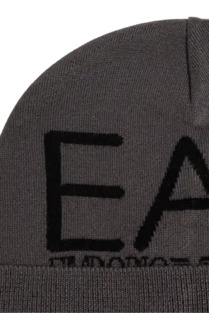 EA7 Logo Beanie
