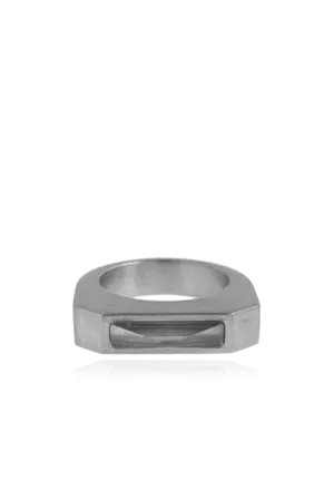 Rick Owens Brass Ring - Silver