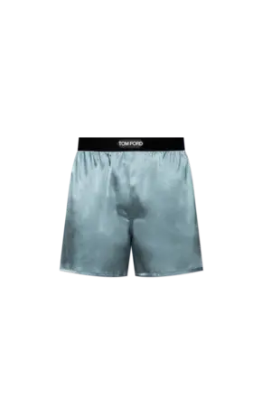 TOM FORD Boxers With Logo - Blue
