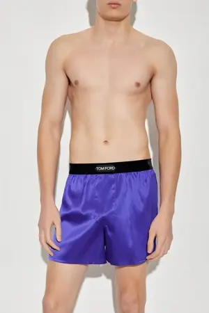 TOM FORD Silk Boxers - Purple