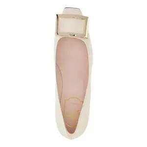 ROGER VIVIER Patent Leather Pumps - White