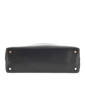 TOTEME T-lock' Leather Top-handle Bag - Black