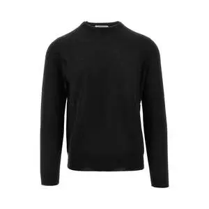 THE PULL Silk And Wool Blend Sweater - Black