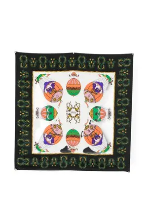 Essentiel Antwerp Scarf Printed "kontact - Black