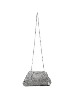 LA MILANESA Handbag Chain Detail "bertha - Gray