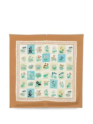 Paul Smith Scarf Garden Stamp - White