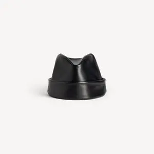 Balenciaga Leather Beanie