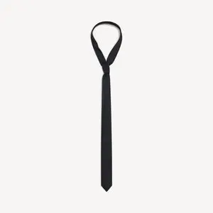 Balenciaga Classic Silk-blend Neck Tie - Black