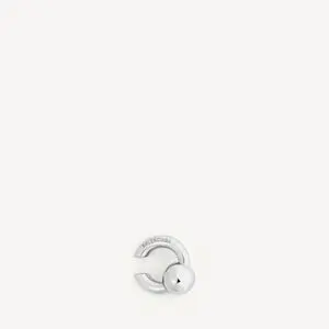 Balenciaga Atom Ear Cuff - Silver