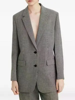 Ports 1961 Check Wool Blazer