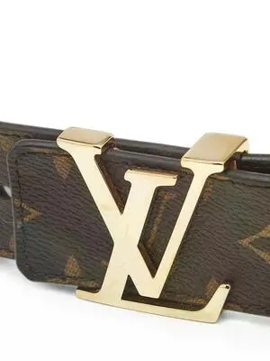 LOUIS VUITTON Monogram Initiales Belt
