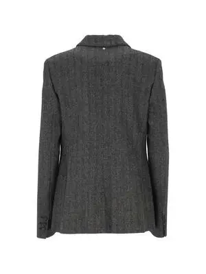Lorena Antoniazzi Herringbone-pattern Blazer