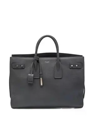 Saint Laurent Large Sac De Jour Tote Bag - Grey