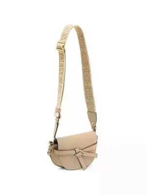 Loewe Mini Gate Cross Body Bag - Neutrals