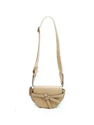 Loewe Mini Gate Cross Body Bag - Neutrals