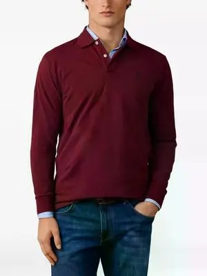 HACKETT LONDON Heritage Long-sleeve Polo Shirt