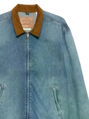 LEVI'S Castro Corduroy-collar Denim Jacket - Blue