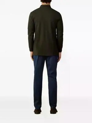 HACKETT LONDON Heritage Crest Long-sleeve Polo Shirt