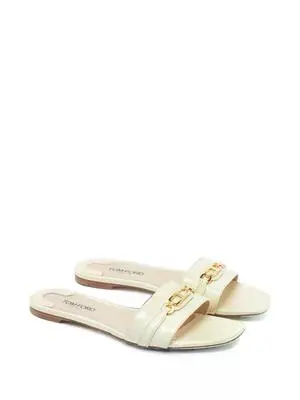 TOM FORD Chain-embellished Flat Sandals