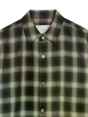 SSSTEIN Check-pattern Shirt