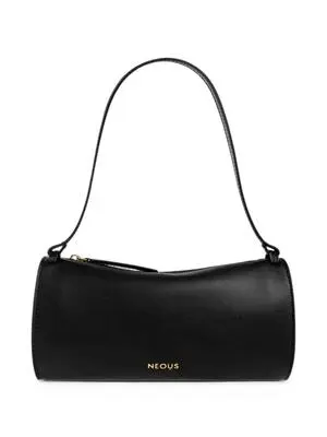NEOUS Gemini Leather Shoulder Bag - Black