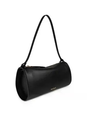 NEOUS Gemini Leather Shoulder Bag - Black